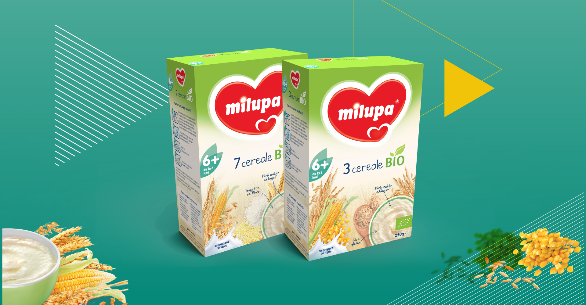 Milupa Cereals Range Redesign - Minio Studio