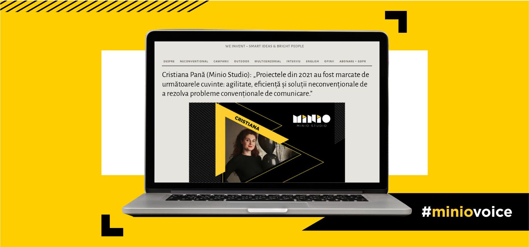 Cristiana Pană (Minio Studio): "Our projects in 2021 were marked by the ...