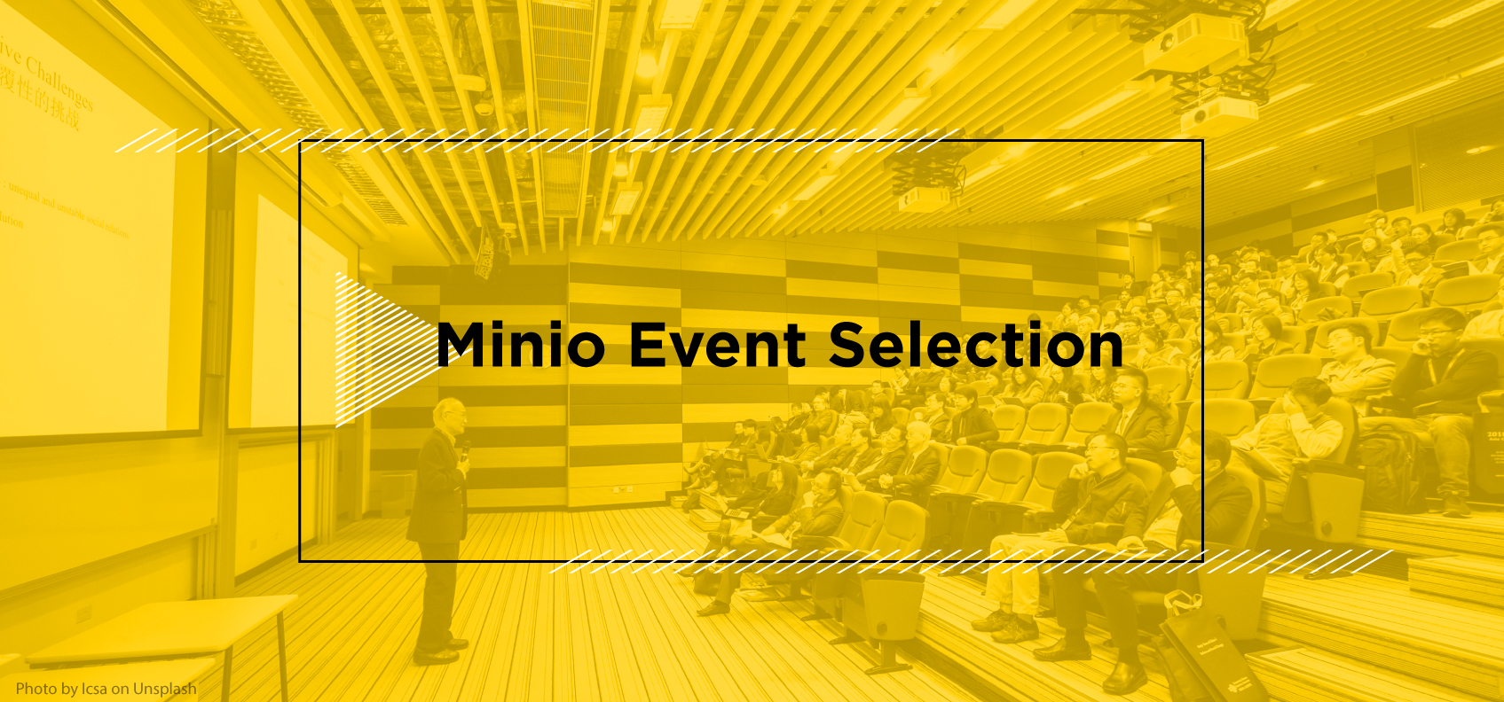 Events in April that Minio doesn't want to miss. Mark the dates ...